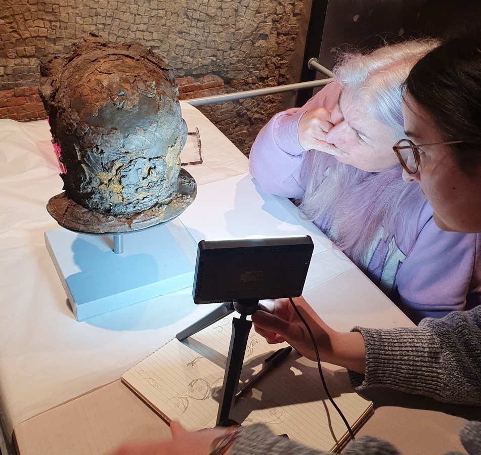 Investigating and Illustrating the Hallaton Helmet - Leicestershire ...